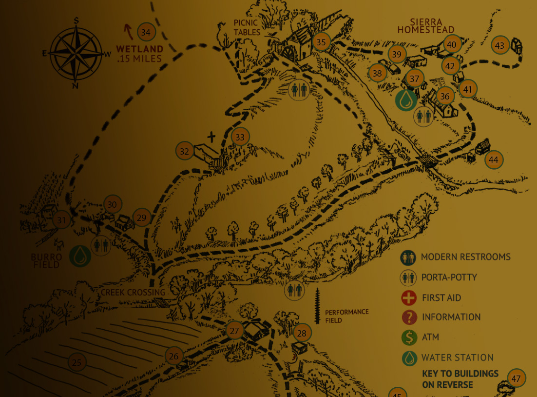 Map & Guidebook - El Rancho de Las Golondrinas